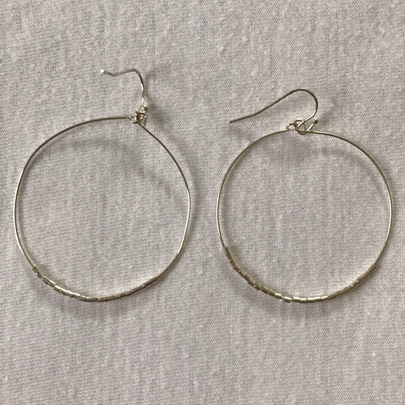 The Limited | Jewelry | The Limited Silver Hoop Earrings | Poshmark